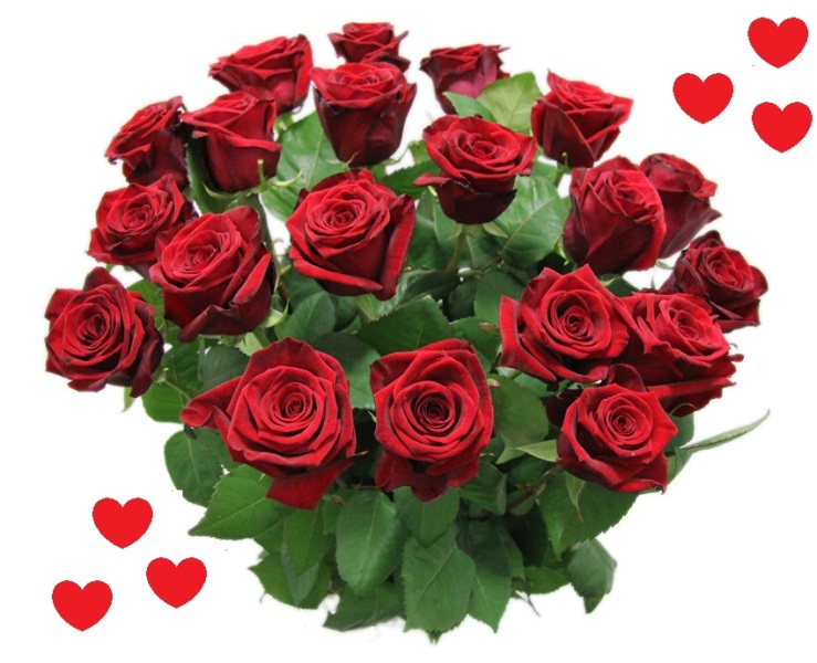 Valentijnsdag rode rozen - TOP-BOEKET 14 feb.